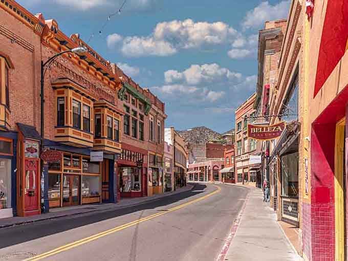 Main Street curves through history like a time machine you can actually walk through without a flux capacitor.