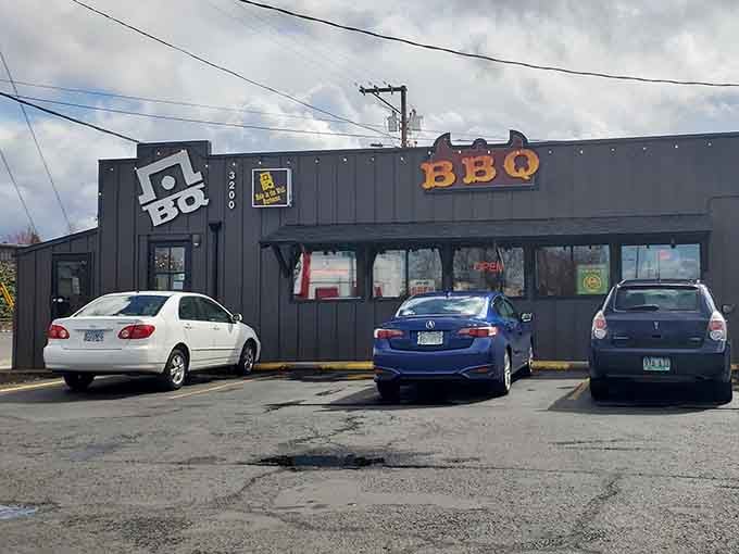 See those cars lined up? Smart people follow the smoke signals to where authentic barbecue lives and thrives.