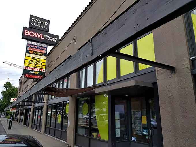 That unassuming storefront hides some of Portland's best-kept culinary secrets, plus strikes and spares galore.