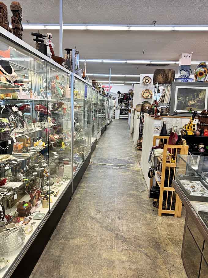 Your next favorite find is waiting behind the glass cabinets at 22nd Street Antique Mall.
