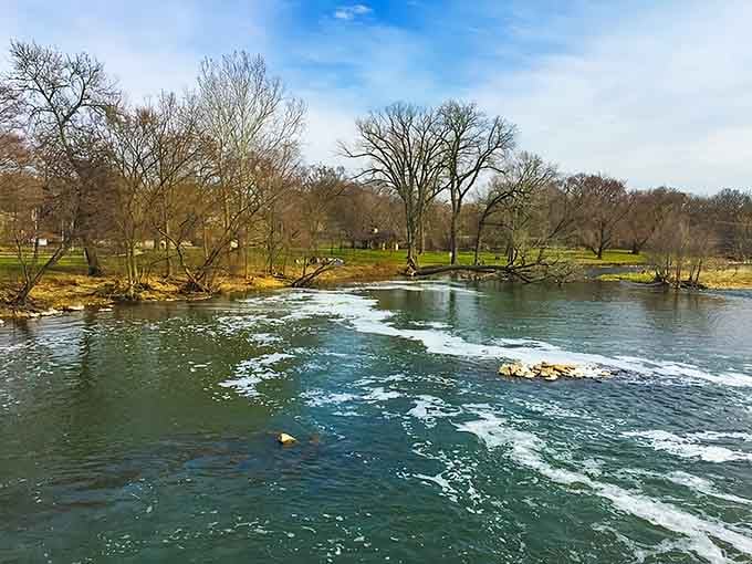 Where three waterways meet, nature puts on a show that rivals any highway interchange, minus the road rage.
