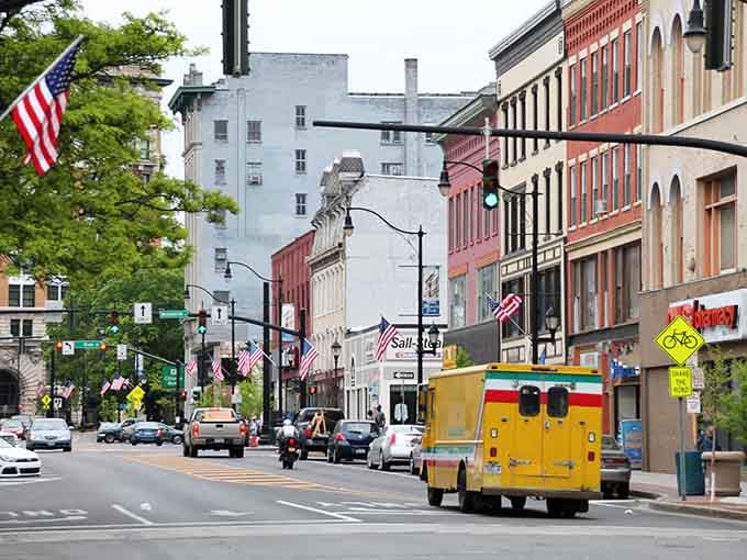 Those historic brick buildings aren't just pretty faces &ndash; they're proof that affordable rent and architectural charm can coexist.
