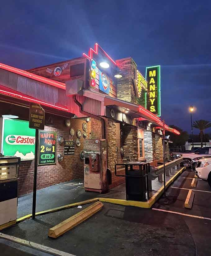 That exterior isn't just a building, it's a full-blown love letter to roadside America's golden age.