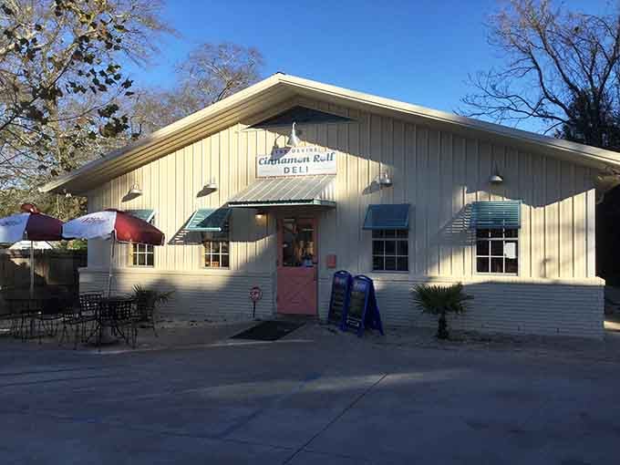 This charming white building with outdoor seating is where Columbia's breakfast dreams come true every single morning.