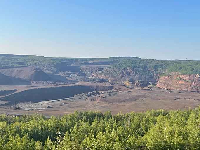 When the earth opens up like this, you realize Minnesota's been hiding some serious geological drama all along.