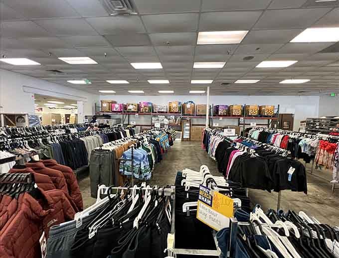 The unassuming storefront is your gateway to this bargain paradise in Pelham, Alabama.