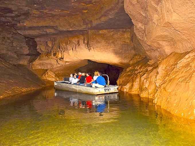 Gliding through chambers that took millions of years to create, you're basically time traveling without a DeLorean.