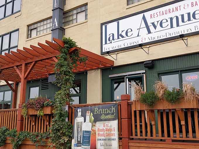 That welcoming patio says "come on in" louder than any neon sign ever could.