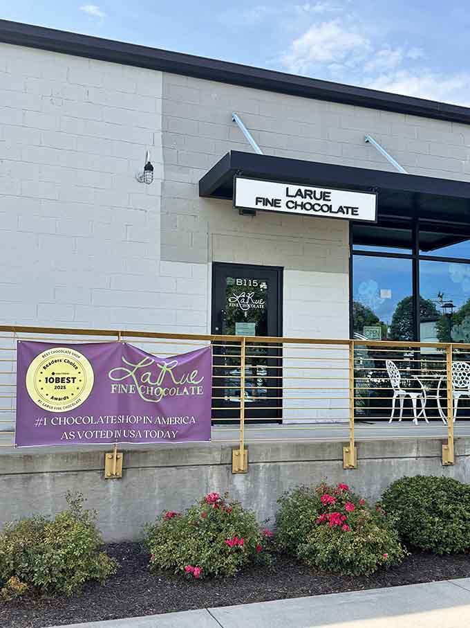 That banner isn't lying &ndash; when USA Today calls you the best chocolate shop in America, you've officially arrived.