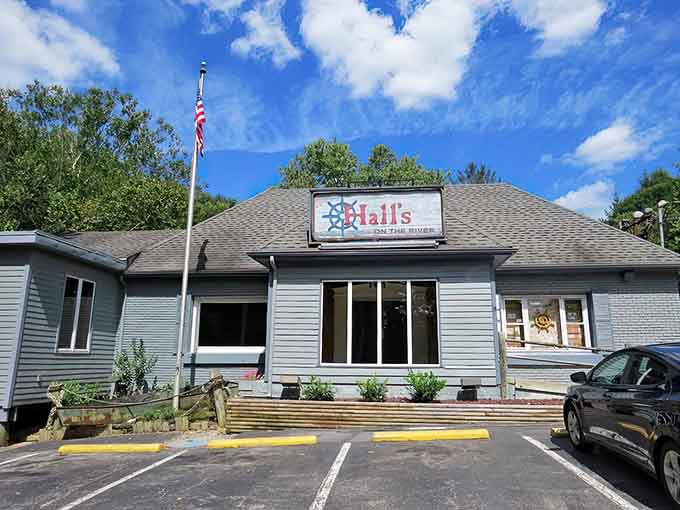 That unassuming exterior is hiding some of the best prime rib you'll ever taste in your life.