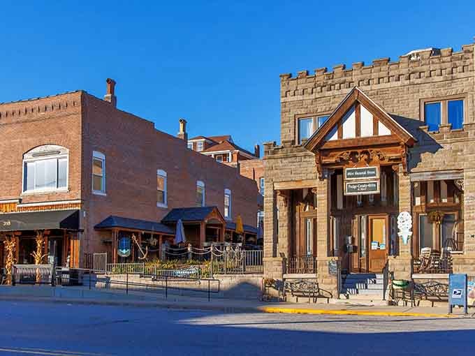 Historic downtown Alton wears its architectural heritage like a perfectly tailored vintage suit that never goes out of style.