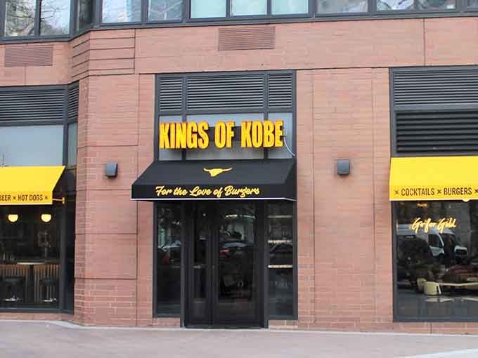 "For the Love of Burgers" declares the awning, and honestly, truer words have never been written above a restaurant entrance.