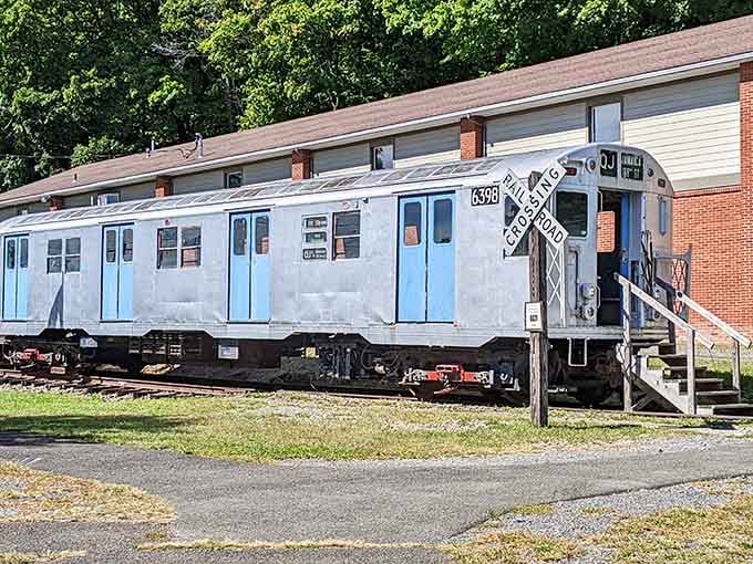 This vintage beauty once carried New Yorkers through Brooklyn's streets, now it's your ticket to transportation history.