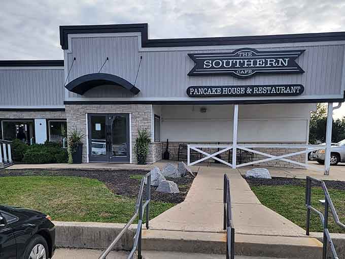 Modern farmhouse meets suburban comfort, and suddenly you understand why the parking lot stays full all weekend long.