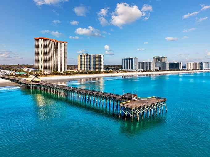 That brilliant turquoise water isn't Photoshop trickery, it's just South Carolina showing off its best side.