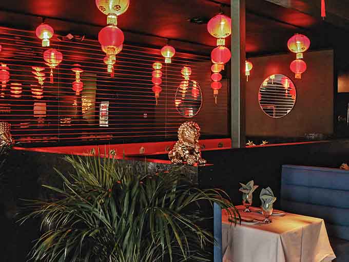 That retro-futuristic sign glowing against the Miami night sky is your beacon to this Chinese-American atmosphere and fusion paradise.