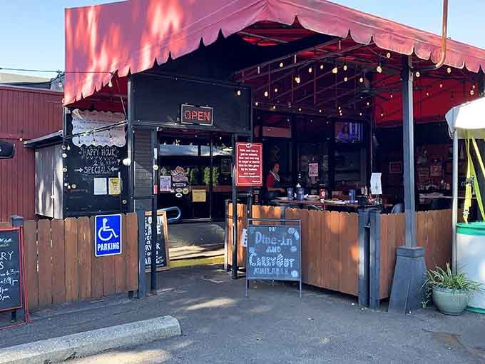 The casual exterior hides culinary magic inside, proving the best meals rarely need fancy facades to win hearts.