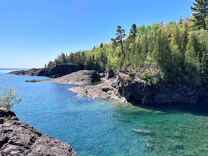 When ancient volcanic rock meets impossibly clear water, you get views that make your heart skip a beat.