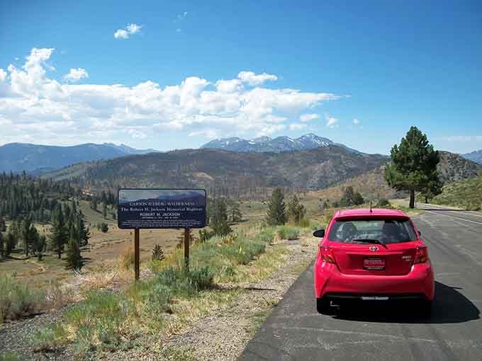 The Sierra Nevada unfolds before you like California's best-kept secret, minus the velvet rope and cover charge.