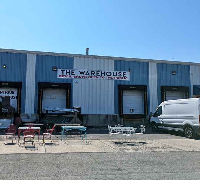 The unassuming blue exterior hides a treasure trove that'll make your credit card nervous and your home happier.