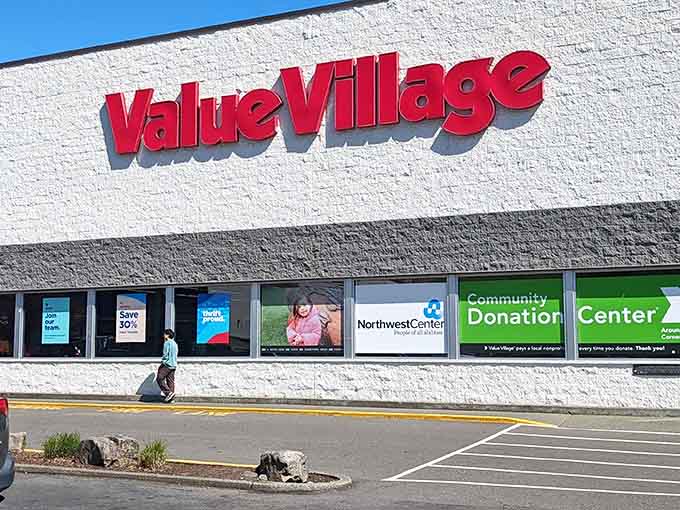 This unassuming storefront hides more surprises than your grandmother's attic, but everything's actually organized and priced to sell.