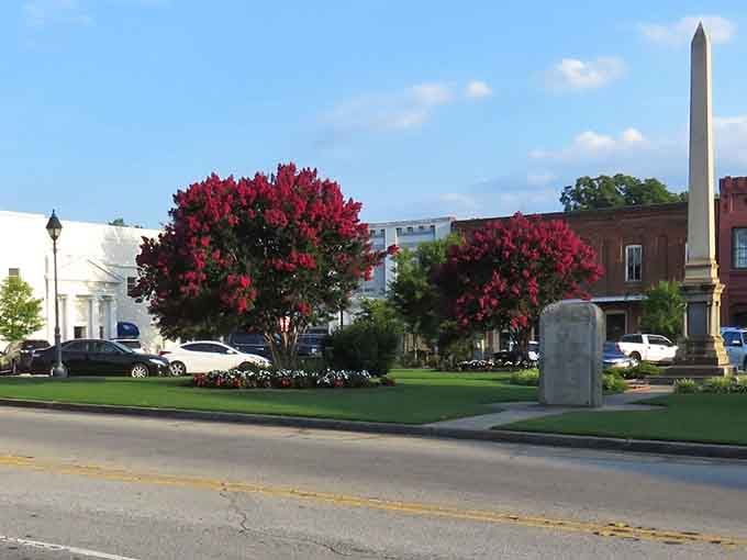 That towering obelisk has been the town's exclamation point since the 1800s, impossible to miss and unapologetically grand.