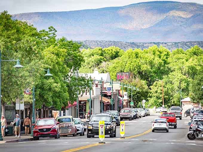 Tree-lined streets in the Arizona desert? Cottonwood proves miracles do happen, one shady sidewalk at a time.