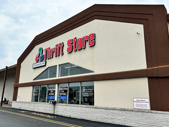 This isn't your typical thrift shop, it's a full-scale treasure palace disguised as a modest storefront.