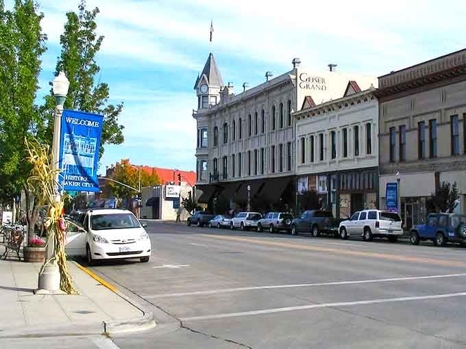 Wide streets and Victorian architecture make Baker City feel like stepping into Oregon's past without the inconvenient time travel.