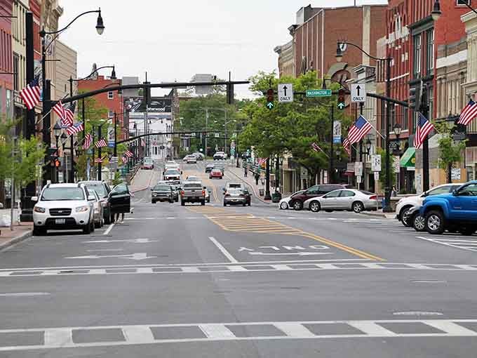 Those American flags lining the street aren't just decoration&mdash;they're a promise that patriotism and affordability can coexist beautifully.