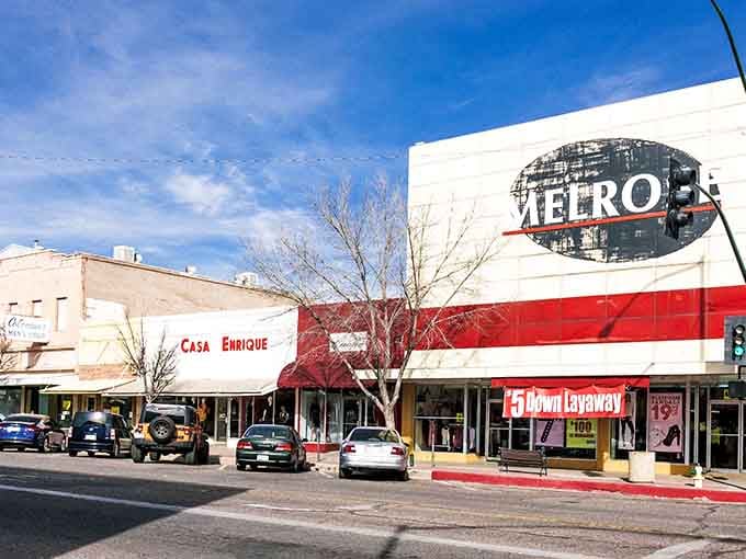 Downtown Douglas keeps its vintage charm alive, where storefronts tell stories and parking spots are actually available.