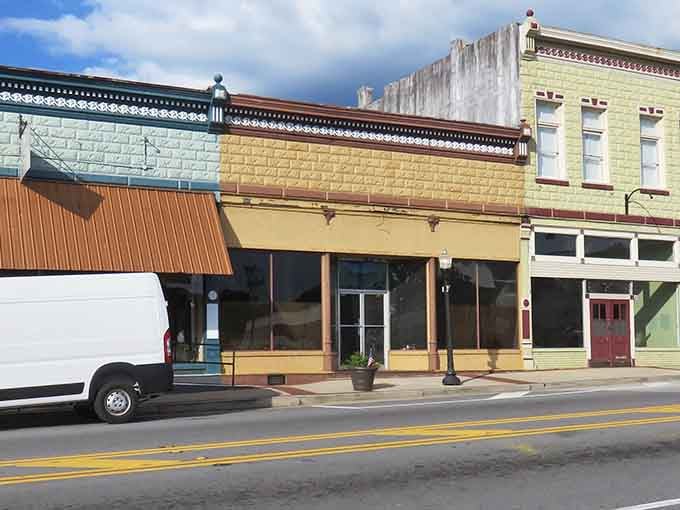 Downtown Clarkesville's historic storefronts prove charm doesn't require a Hollywood budget or designer price tag.