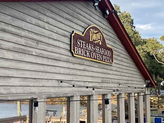 When a restaurant promises steaks, seafood, and brick oven pizza, you know someone's been paying attention to what matters most.