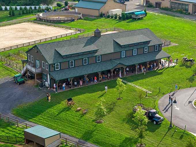 That barn-style exterior isn't fooling anyone&mdash;this is where South Jersey gets seriously sophisticated about wine and livestock.