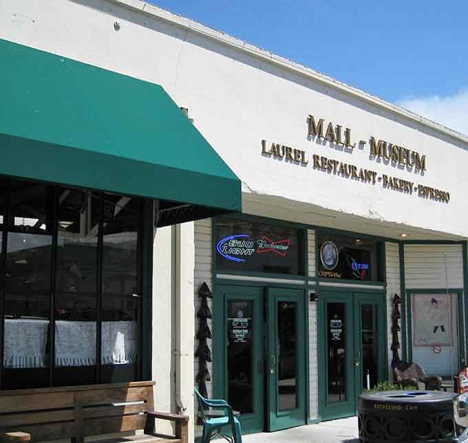 The unassuming exterior hides one of California's most delightfully bizarre dining experiences waiting inside.