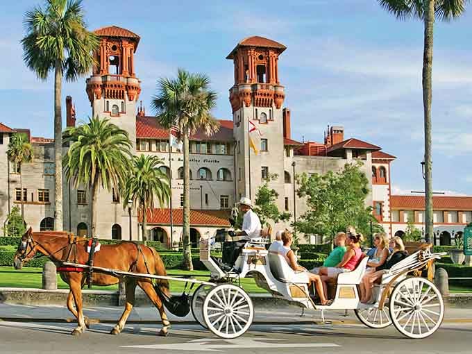 Horse-drawn carriages still clip-clop past Spanish colonial architecture&mdash;time travel without the complicated physics.