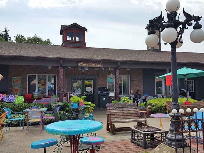 That welcoming exterior promises Beatles magic and comfort food, which is basically the perfect combination for happiness.