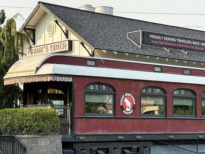 When a genuine Great Northern Railway dining car becomes Spokane's most charming breakfast spot, everybody wins.