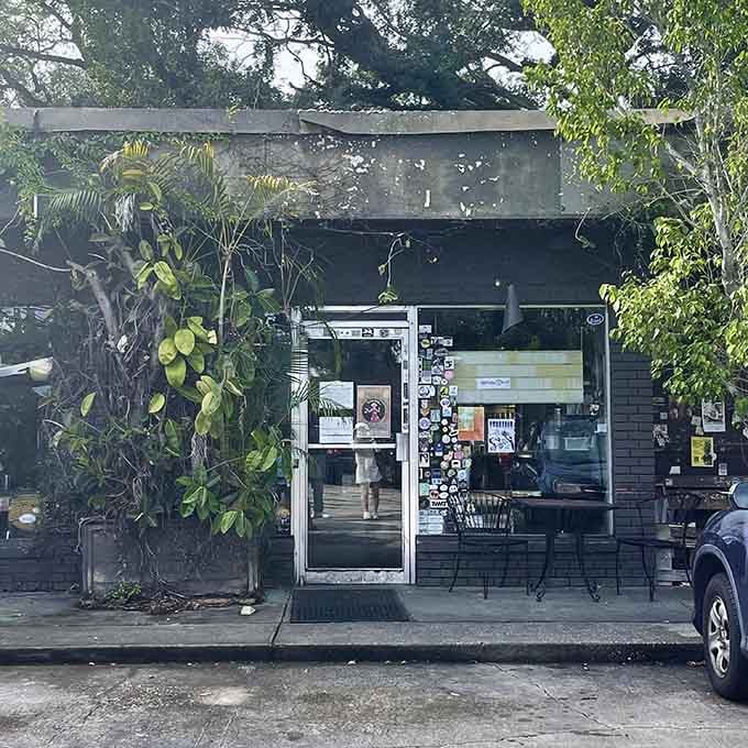 Behind that unassuming storefront lies a world where nostalgia meets caffeine and creativity flourishes in the most unexpected ways.