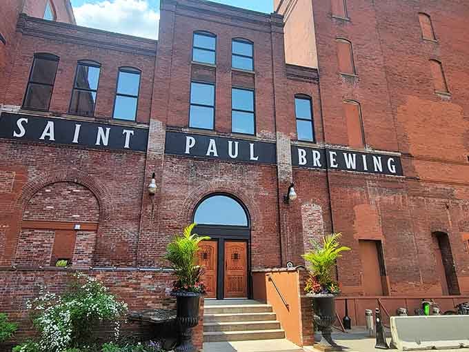 That historic brick facade isn't just for show &ndash; it's your first hint that something special awaits inside.