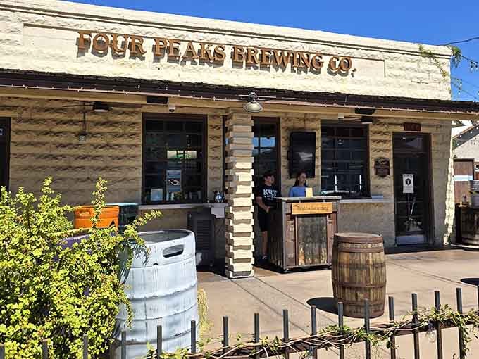 That historic creamery building now houses some of Arizona's finest craft beers and possibly a few permanent residents.