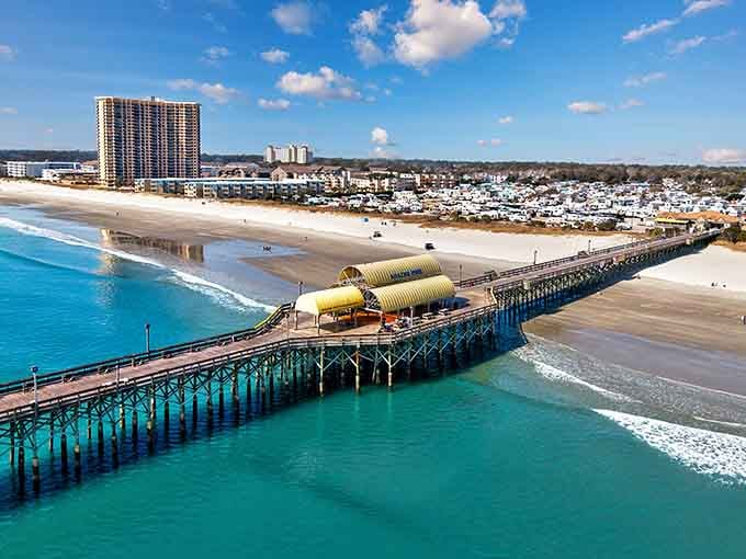 That brilliant turquoise water isn't Photoshop trickery, it's just South Carolina showing off its best side.