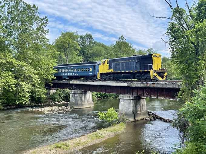 That's your chariot awaiting, ready to whisk you through Pennsylvania's most stunning valley without requiring hiking boots.