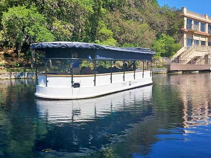 That's your chariot to an underwater world, complete with shade because Texas sun shows no mercy.