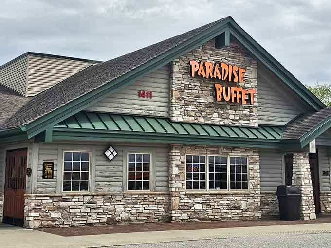 Stone and timber meet comfort food dreams at this Auburn landmark that's been feeding generations.