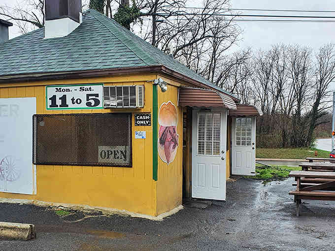 That yellow exterior isn't just bright, it's a beacon of hope for your wallet and your stomach.