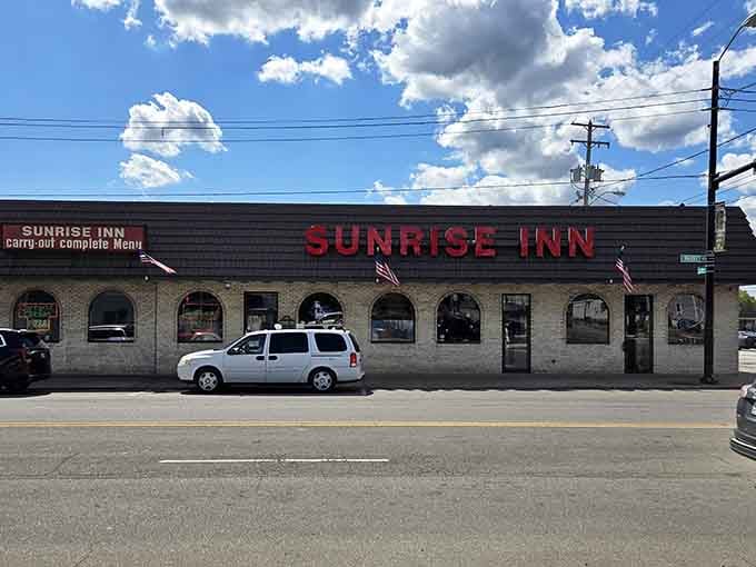 From the street, it looks humble, but inside awaits deep dish glory that rivals any big city.