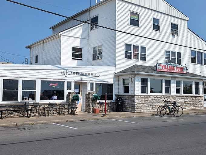 That white clapboard exterior might look humble, but inside lies walleye that'll haunt your dreams forever.