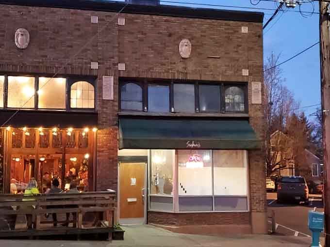 That unassuming storefront hides one of Portland's most delicious secrets: sushi portions that defy all logic and expectations.