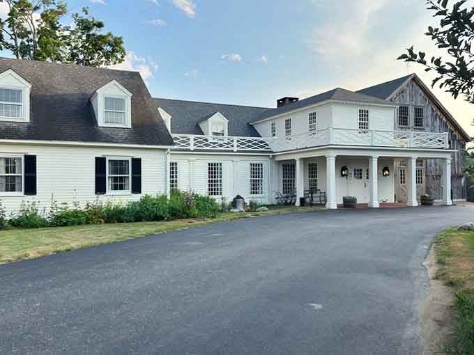 This isn't just a restaurant, it's a portal to 1705 wrapped in classic New England charm.